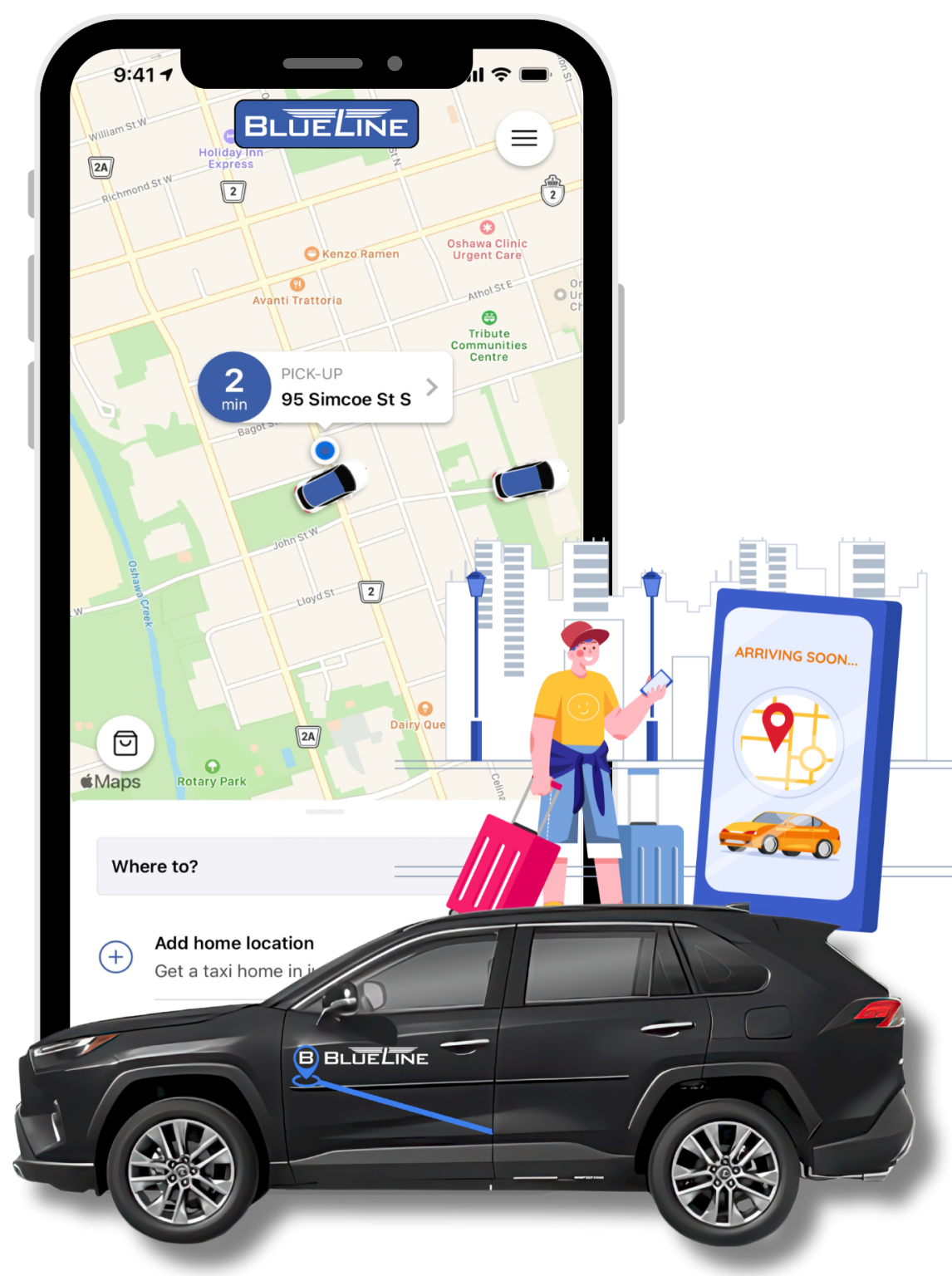 Blue Line Taxi – Taxi services in the Durham Region – Oshawa and ...